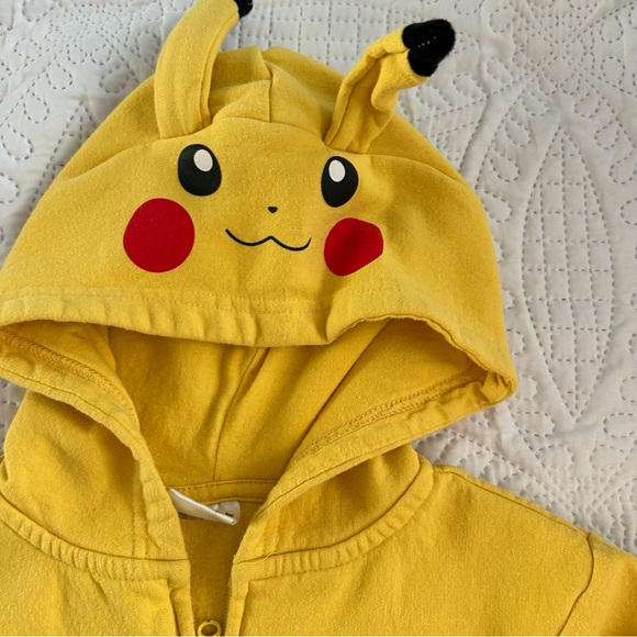 Pokemon | Jackets & Coats | Pokemon Yellow Pikachu Kids Jacket | Poshmark